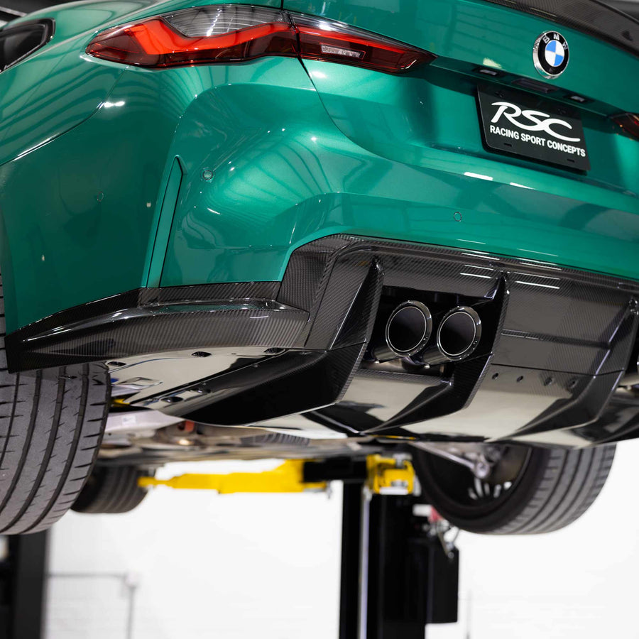RSC G80 M3 Rear Diffuser | Carbon Fiber | 7 Piece Rear Diffuser Kit for ...