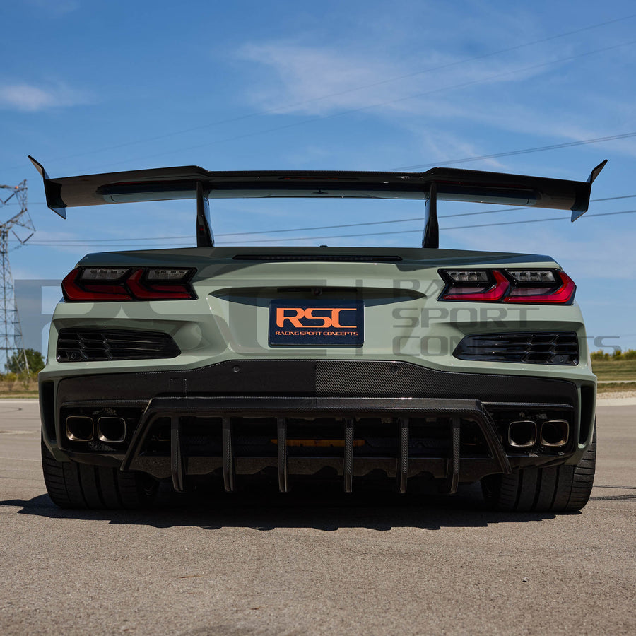 Corvette C8 ZR1.1 Wing – Carbon Fiber Aero by Racing Sport Concepts