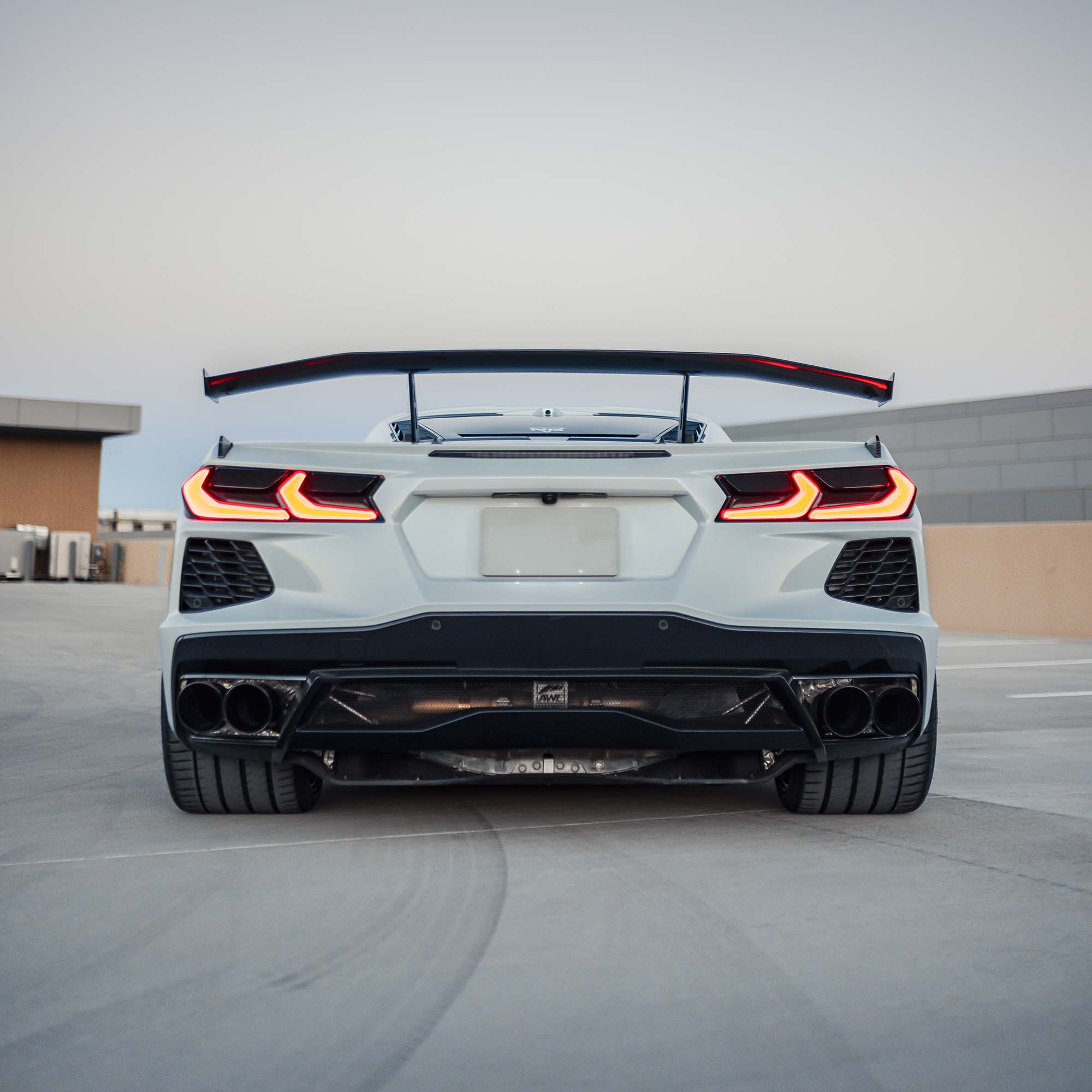 Knighthawk Wing for C8 Corvette by RSC | Carbon Fiber | C8 Corvette ...