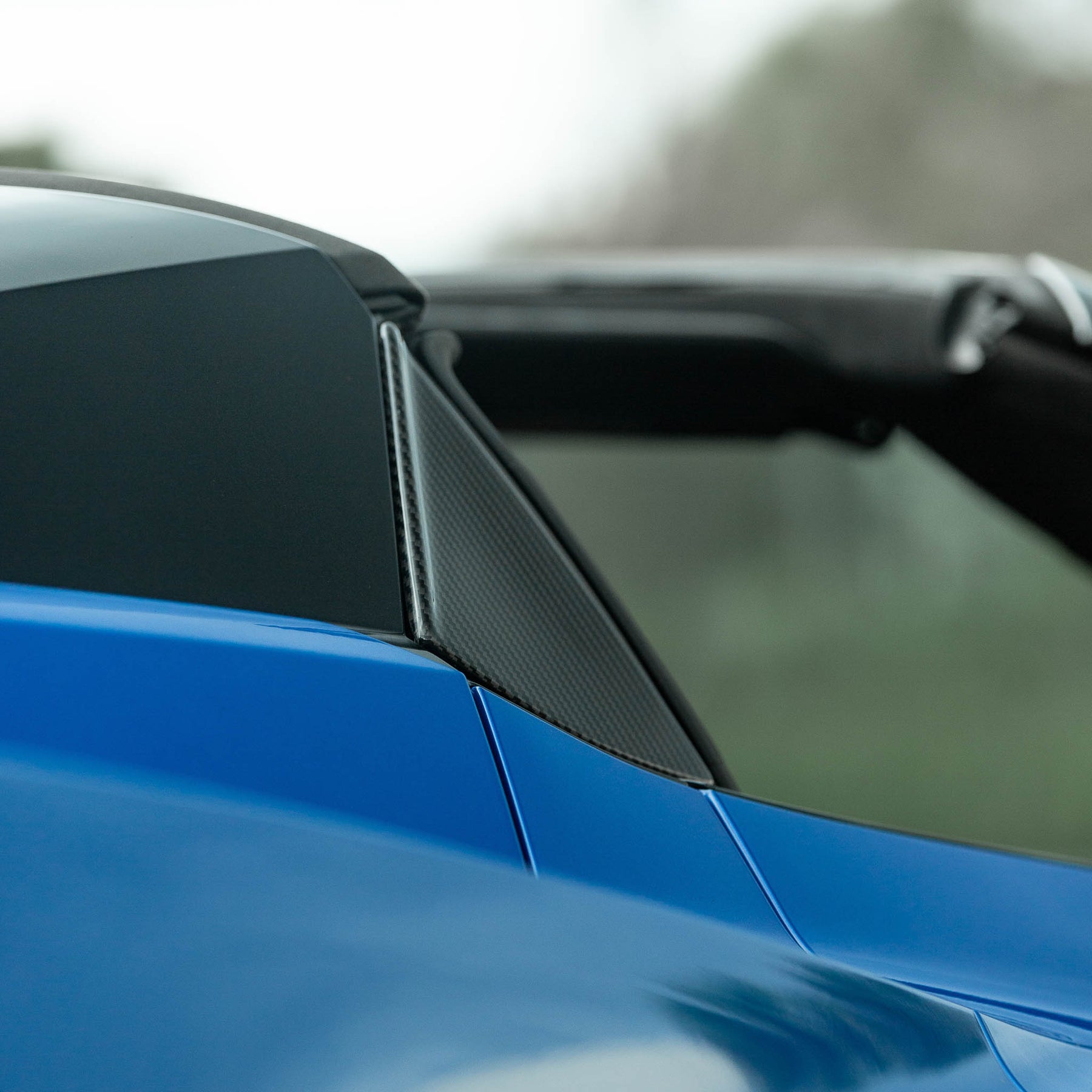 B Pillar Covers | Carbon Fiber | Corvette C8 and C8 Z06 Convertible HT ...