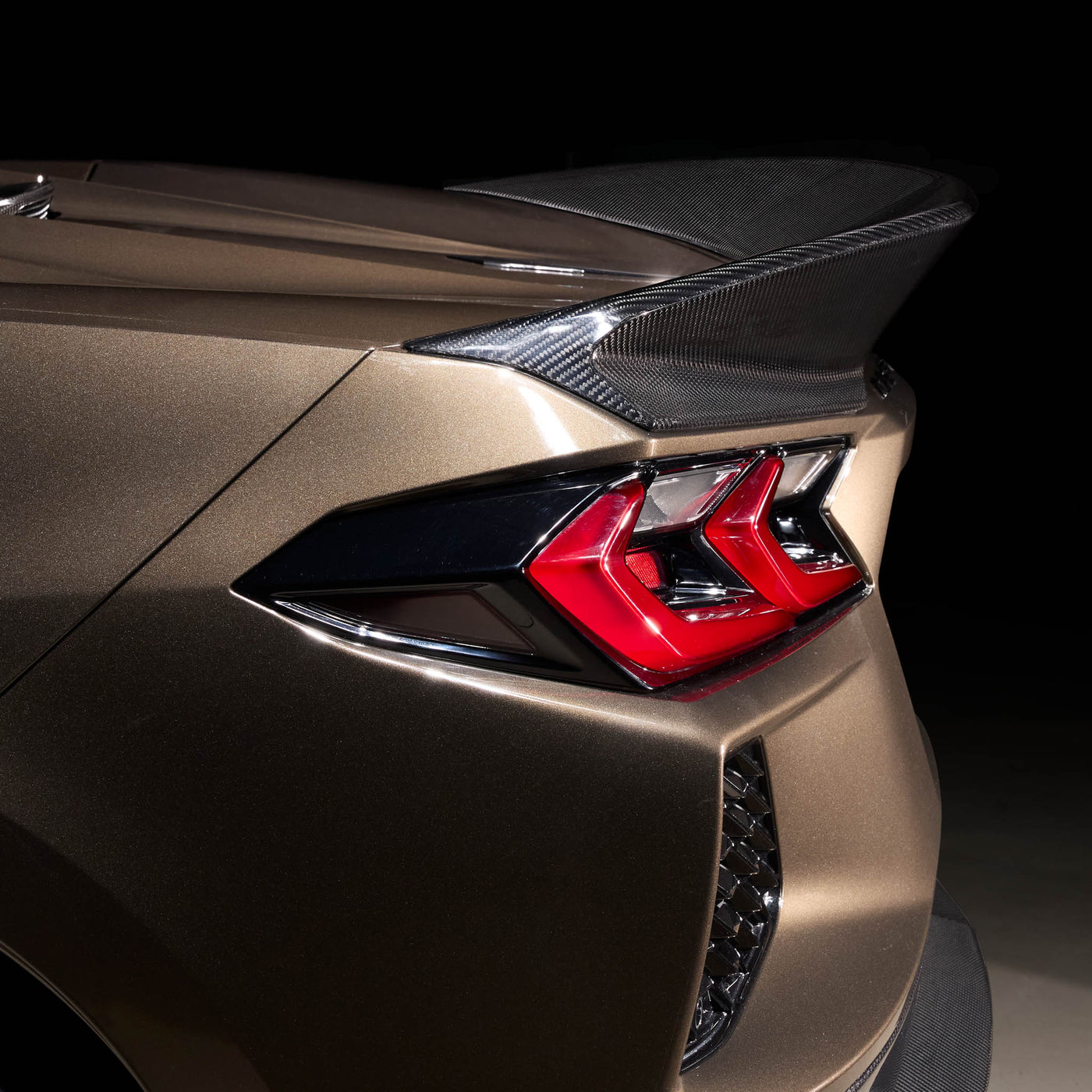 Corvette C8 Rear Spoiler | RSC GT Ducktail Spoiler | Carbon Fiber ...