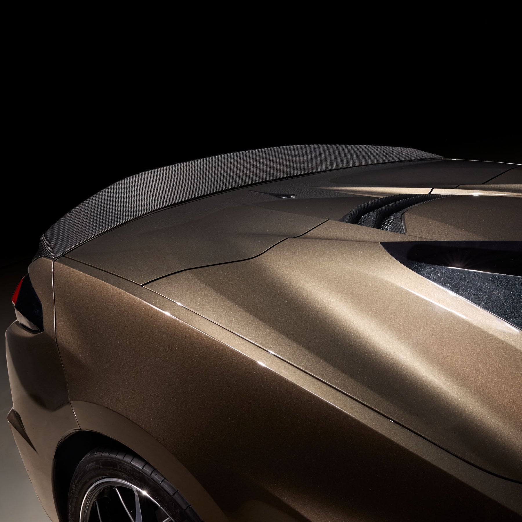 Corvette C8 Rear Spoiler | RSC GT Ducktail Spoiler | Carbon Fiber ...