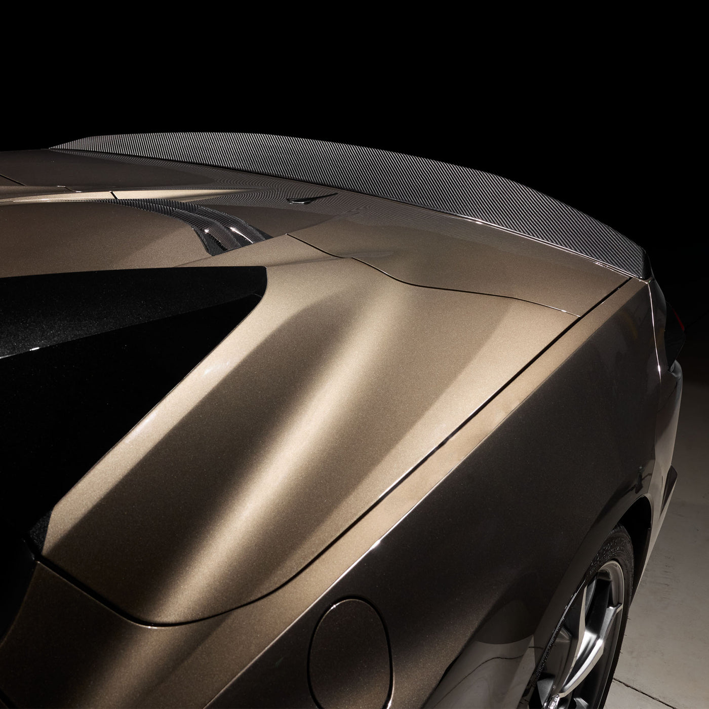 Corvette C8 Rear Spoiler | RSC GT Ducktail Spoiler | Carbon Fiber ...