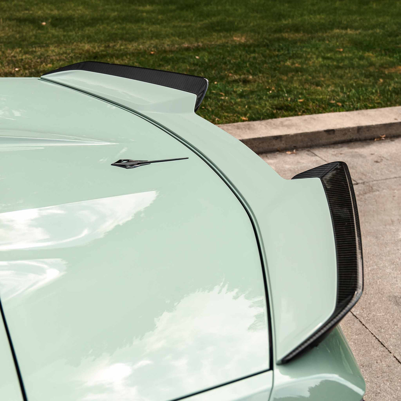 C8 Z06 Spoiler Wicker Extensions by RSC – Racing Sport Concepts