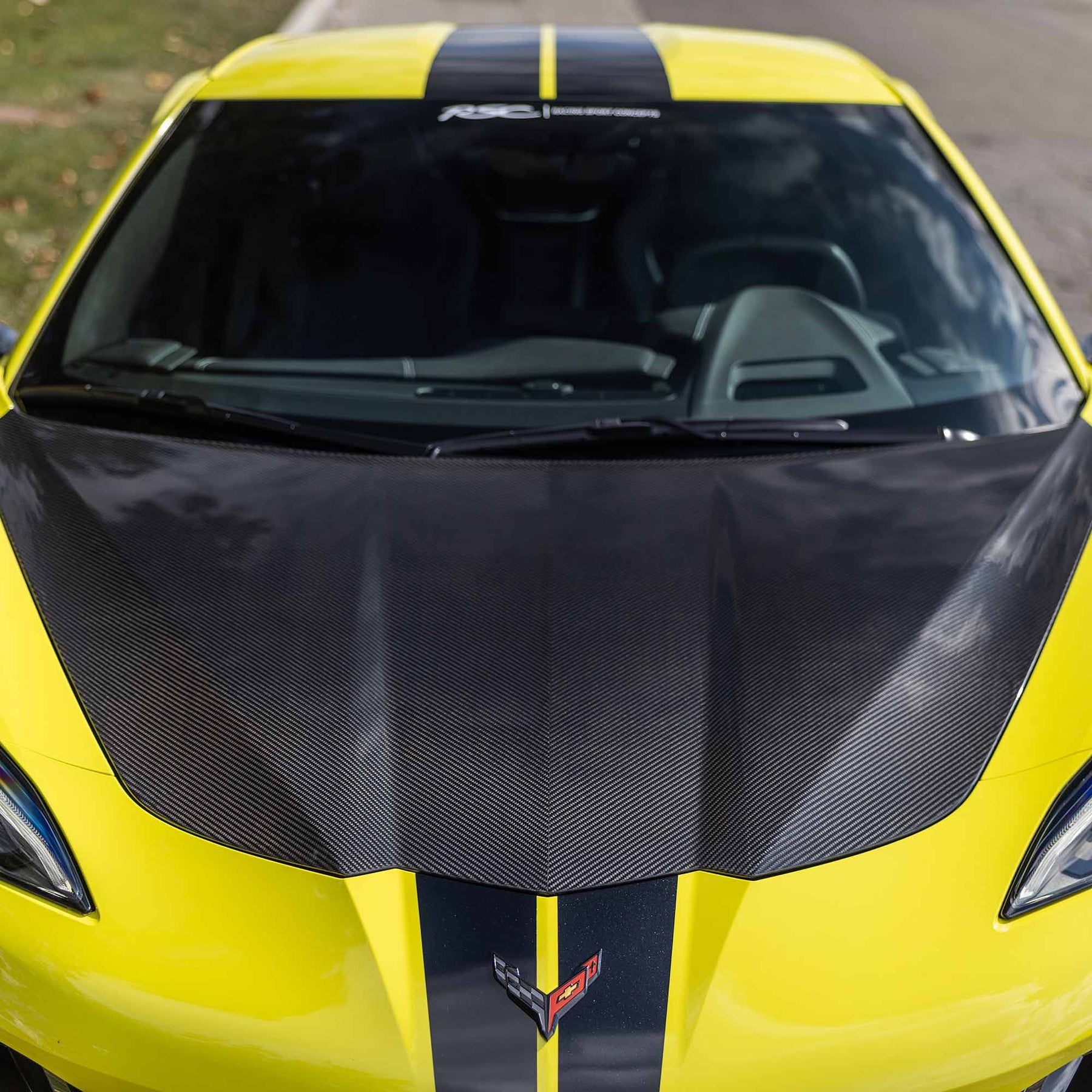 Front Hood | Carbon Fiber | Corvette C8 Stingray Z06 & E-Ray – Racing ...