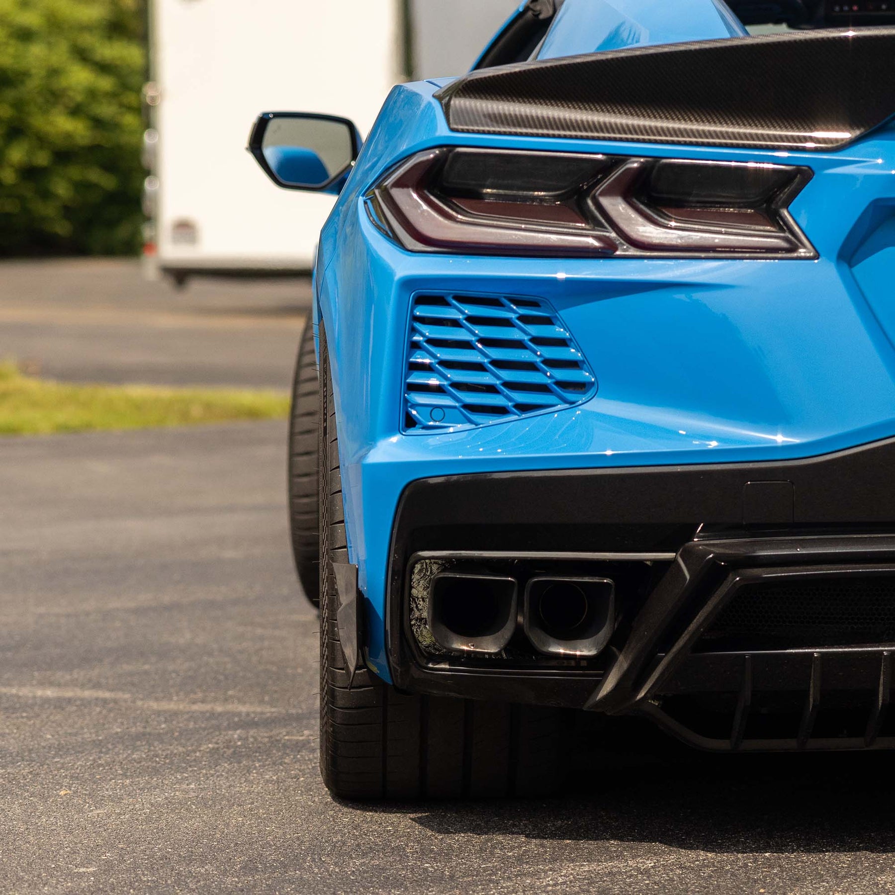 RSC | C8 Rear Canards | Carbon Fiber | Corvette C8 – Racing Sport Concepts