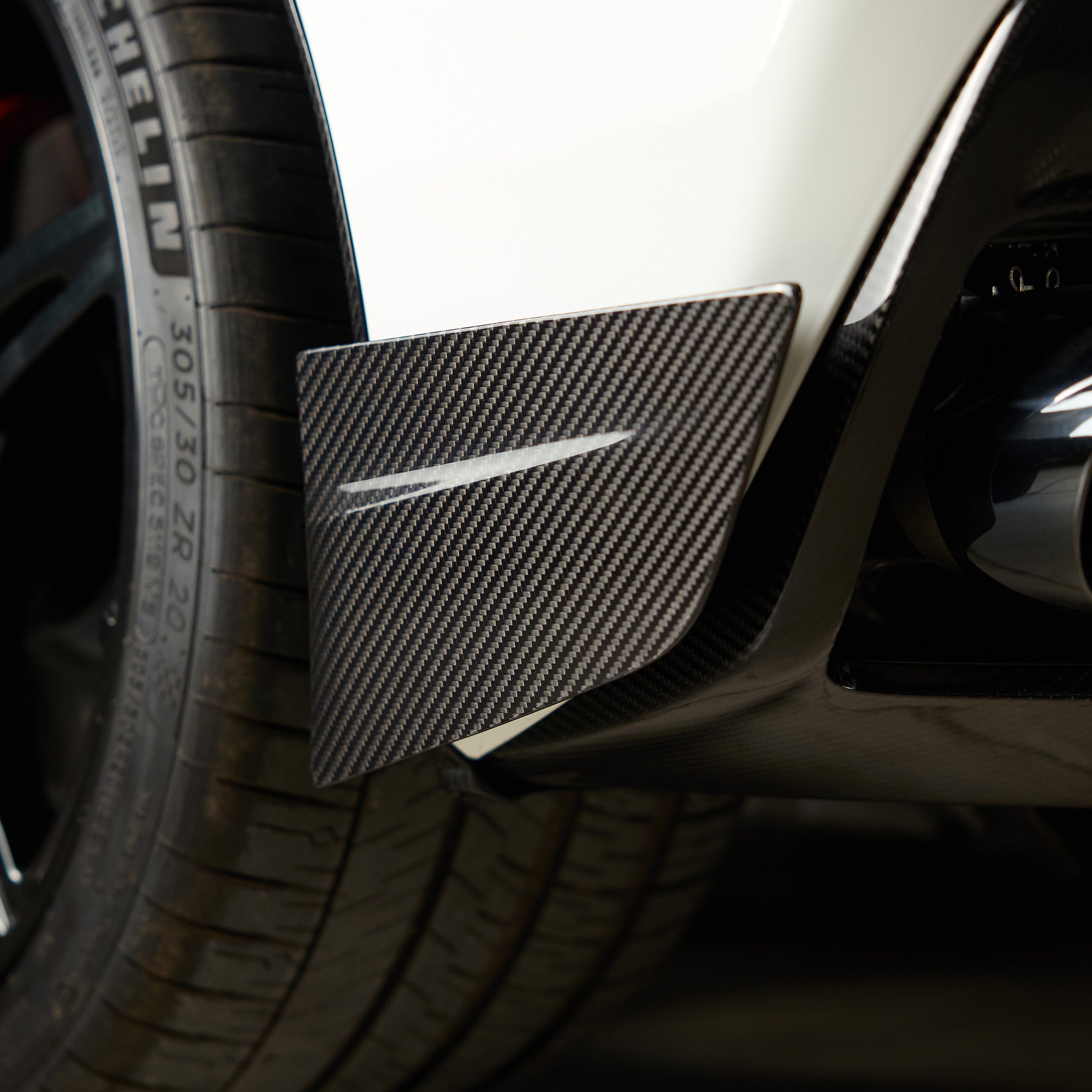 RSC C8 Rear Canards & Mud Flaps | Carbon Fiber | Corvette C8 Stingray ...