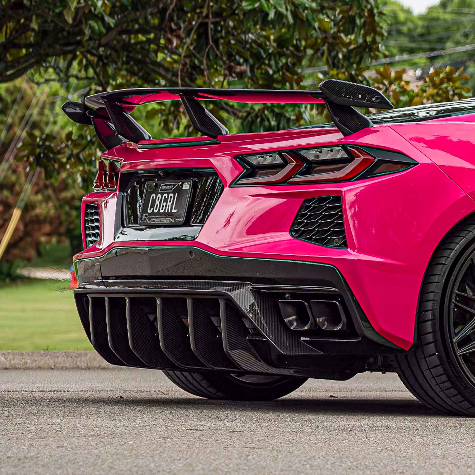 ST 2pc Diffuser | Carbon Fiber | for C8 Corvette Stingray by RSC ...
