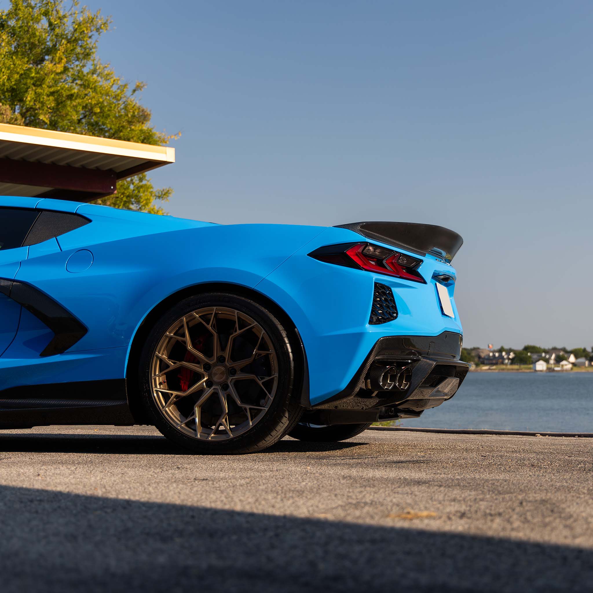 Corvette C8 Rear Spoiler | RSC GT Ducktail Spoiler | Carbon Fiber ...
