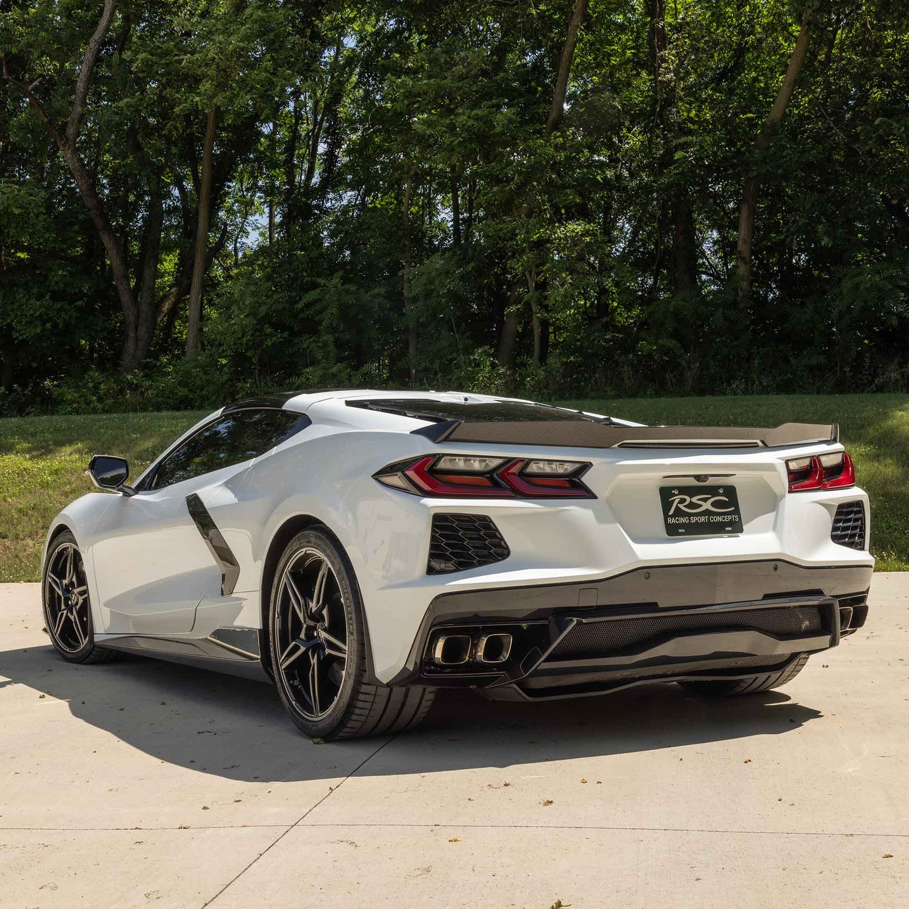RSC | GS Rear Spoiler | Carbon Fiber | C8 Corvette Stingray Carbon ...