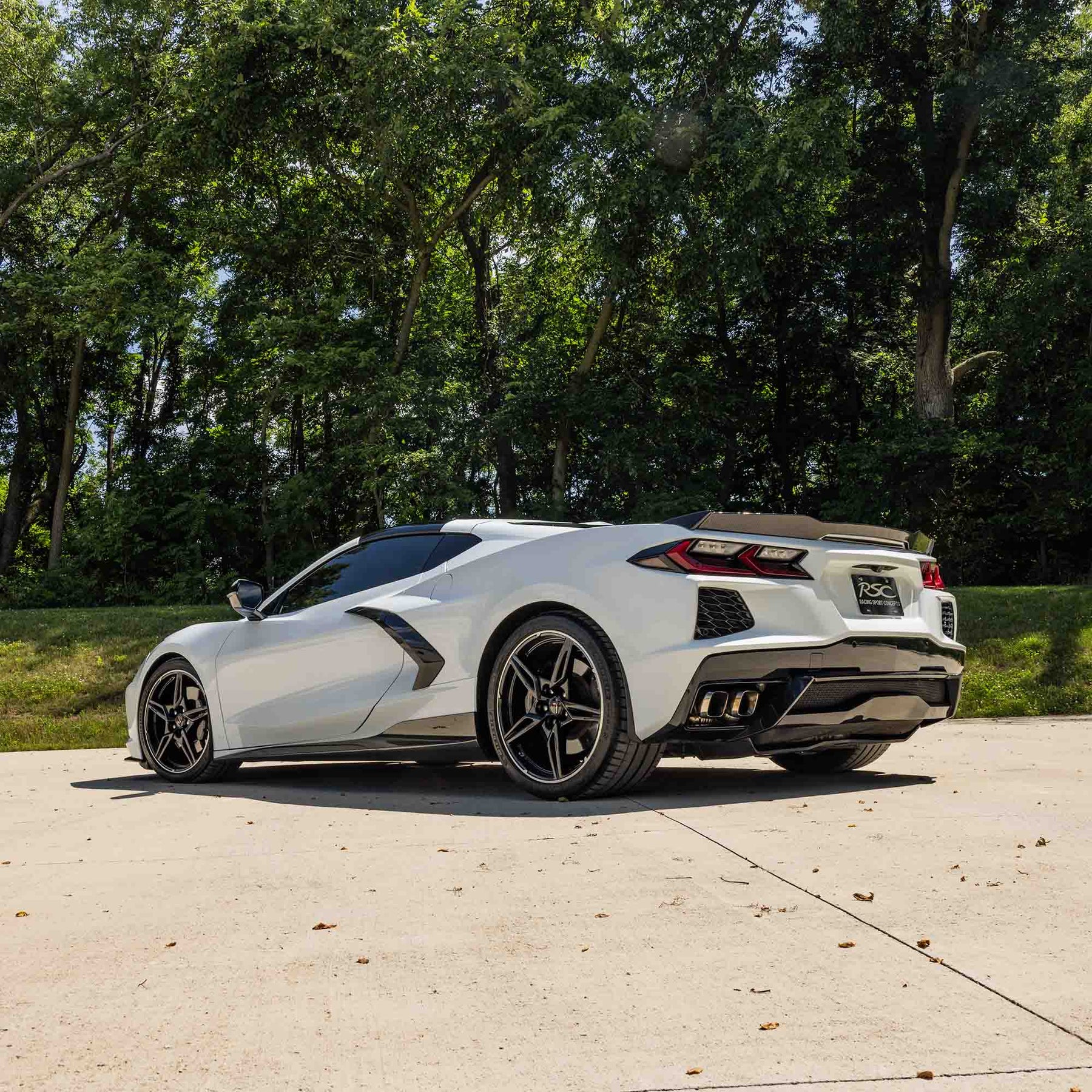 RSC | GS Rear Spoiler | Carbon Fiber | C8 Corvette Stingray Carbon ...