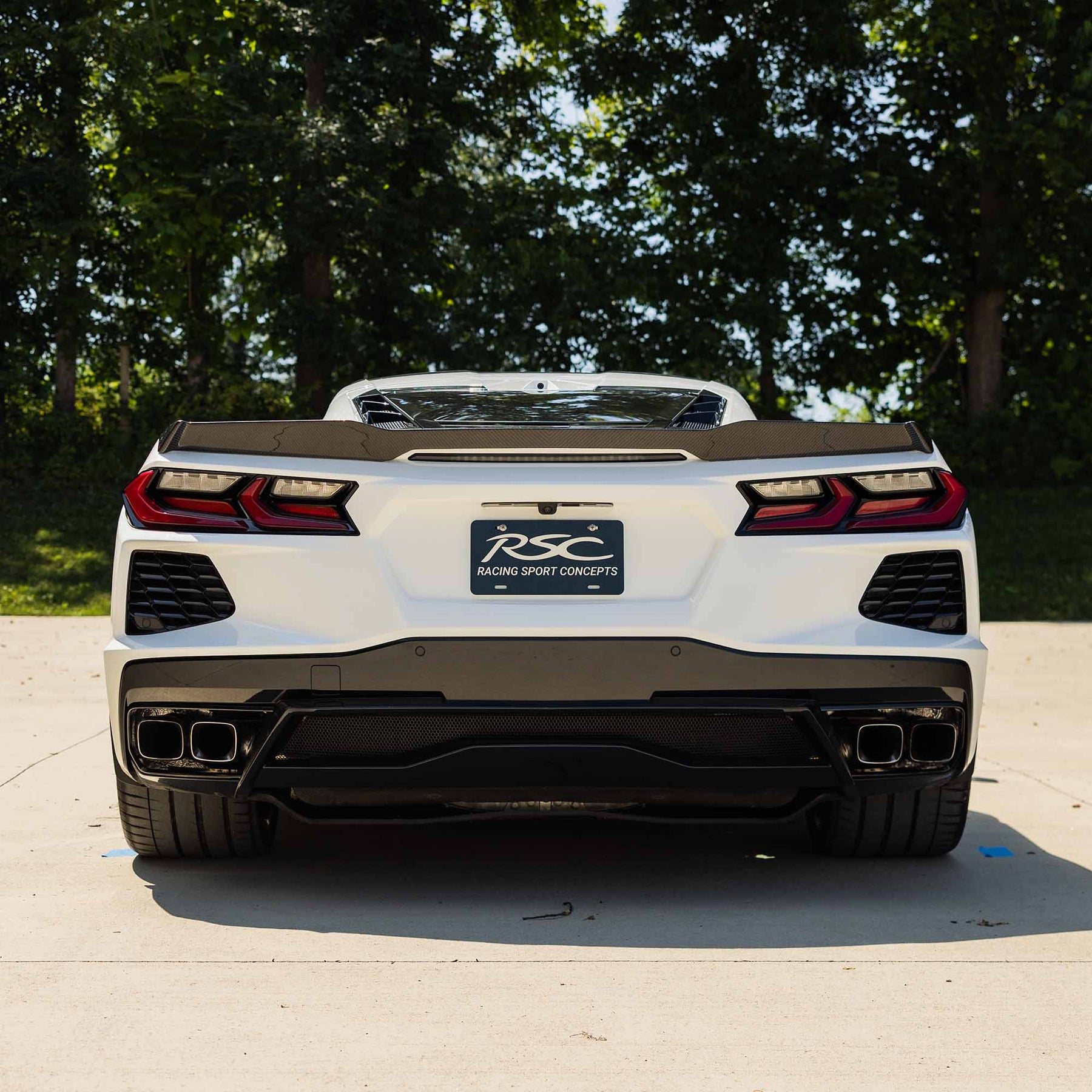 RSC | GS Rear Spoiler | Carbon Fiber | C8 Corvette Stingray Carbon ...