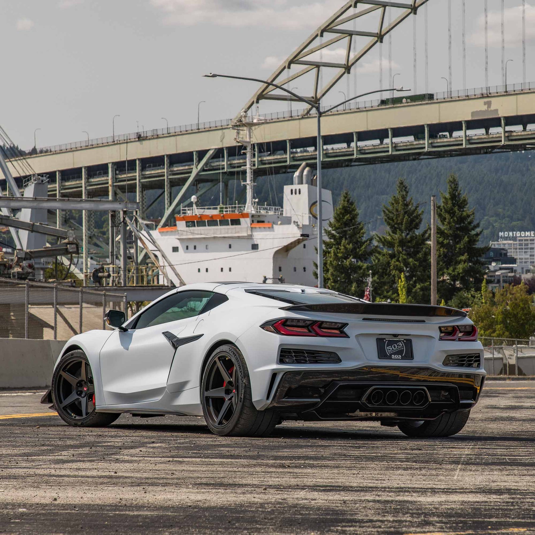 RSC | "GTZ" Ducktail Rear Spoiler | Corvette C8 Z06 & E-Ray – Racing ...