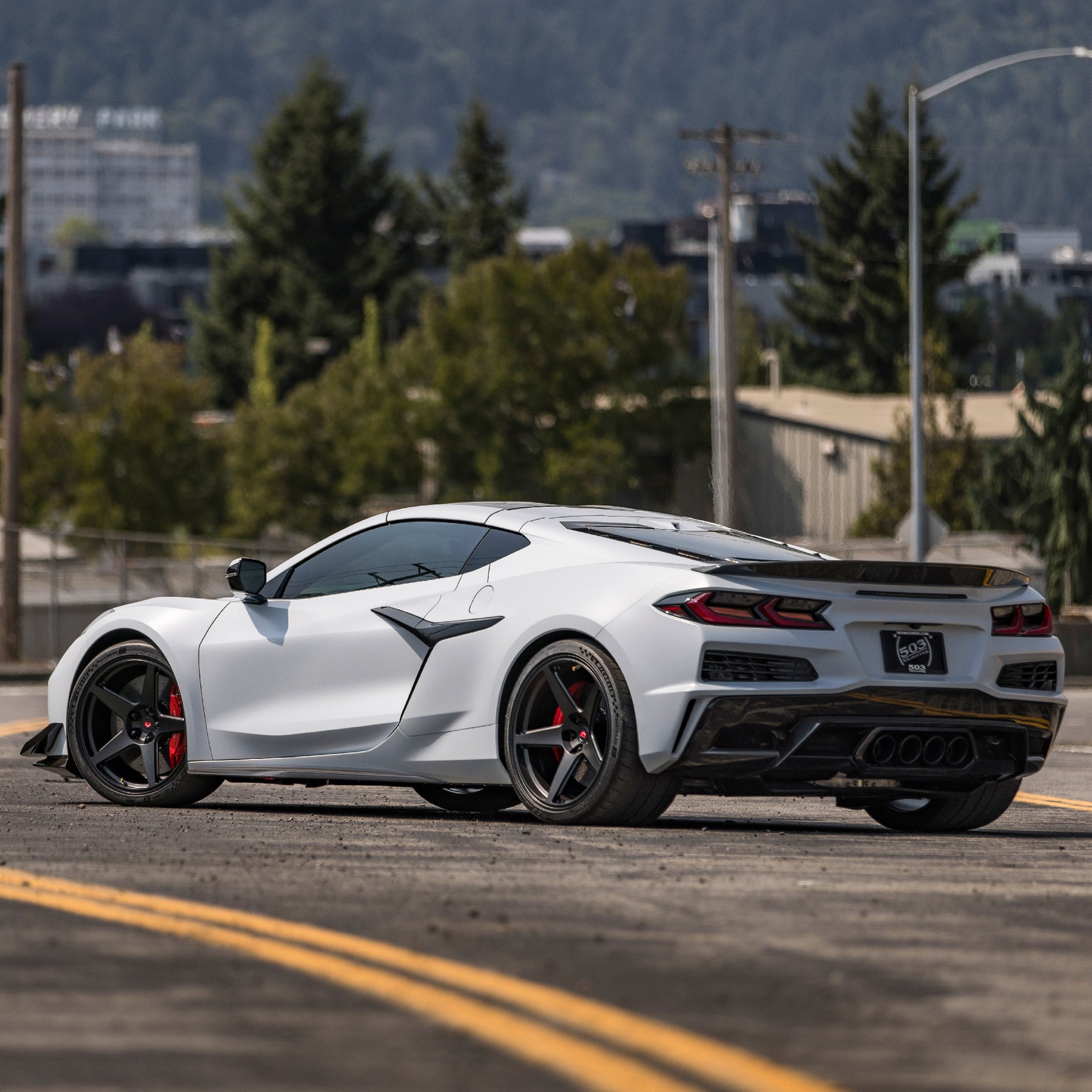 RSC | "GTZ" Ducktail Rear Spoiler | Corvette C8 Z06 & E-Ray – Racing ...