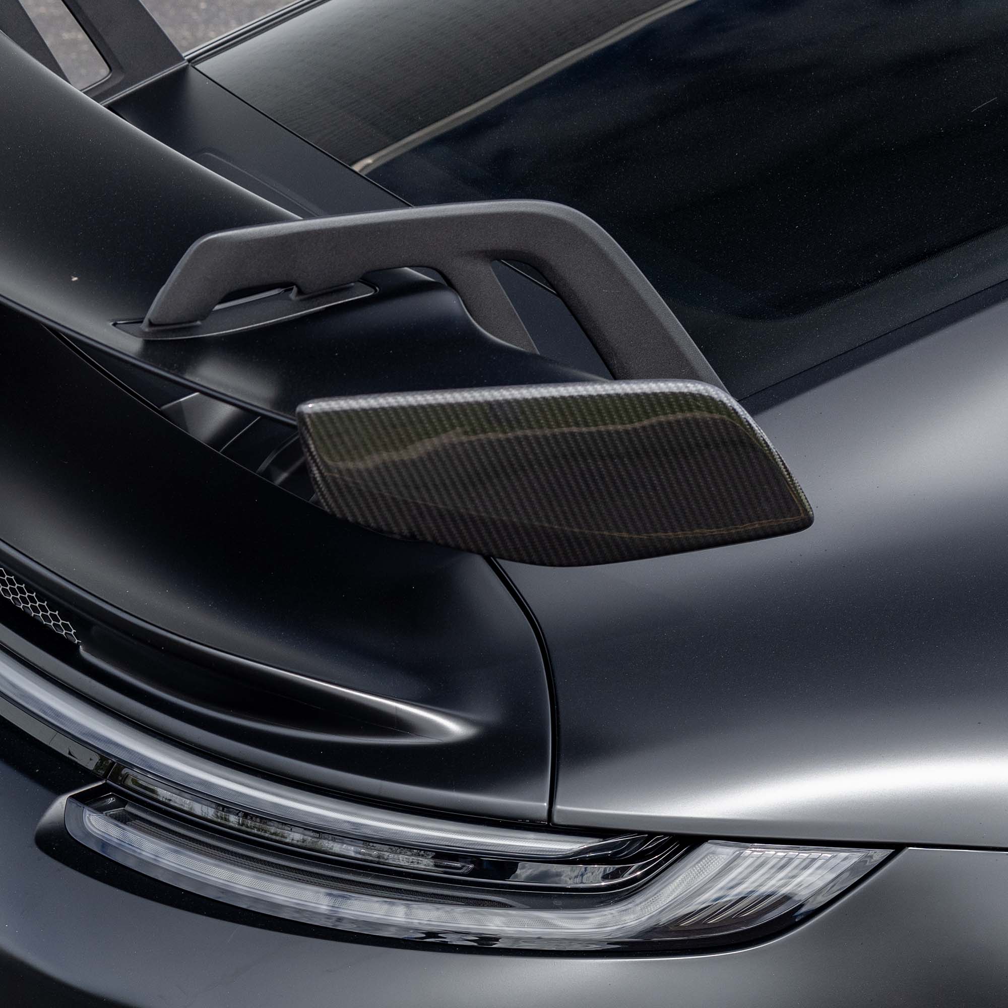 992 GT3 Wing End Plates | Carbon Fiber | Fits Porsche 992 GT3 – Racing ...